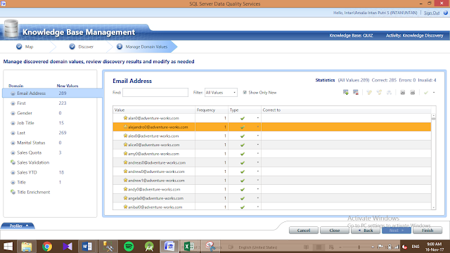 TUTORIAL DQS SQL SERVER TAHAP 1 : PROFILING DATA (PART 1) - Arif ...
