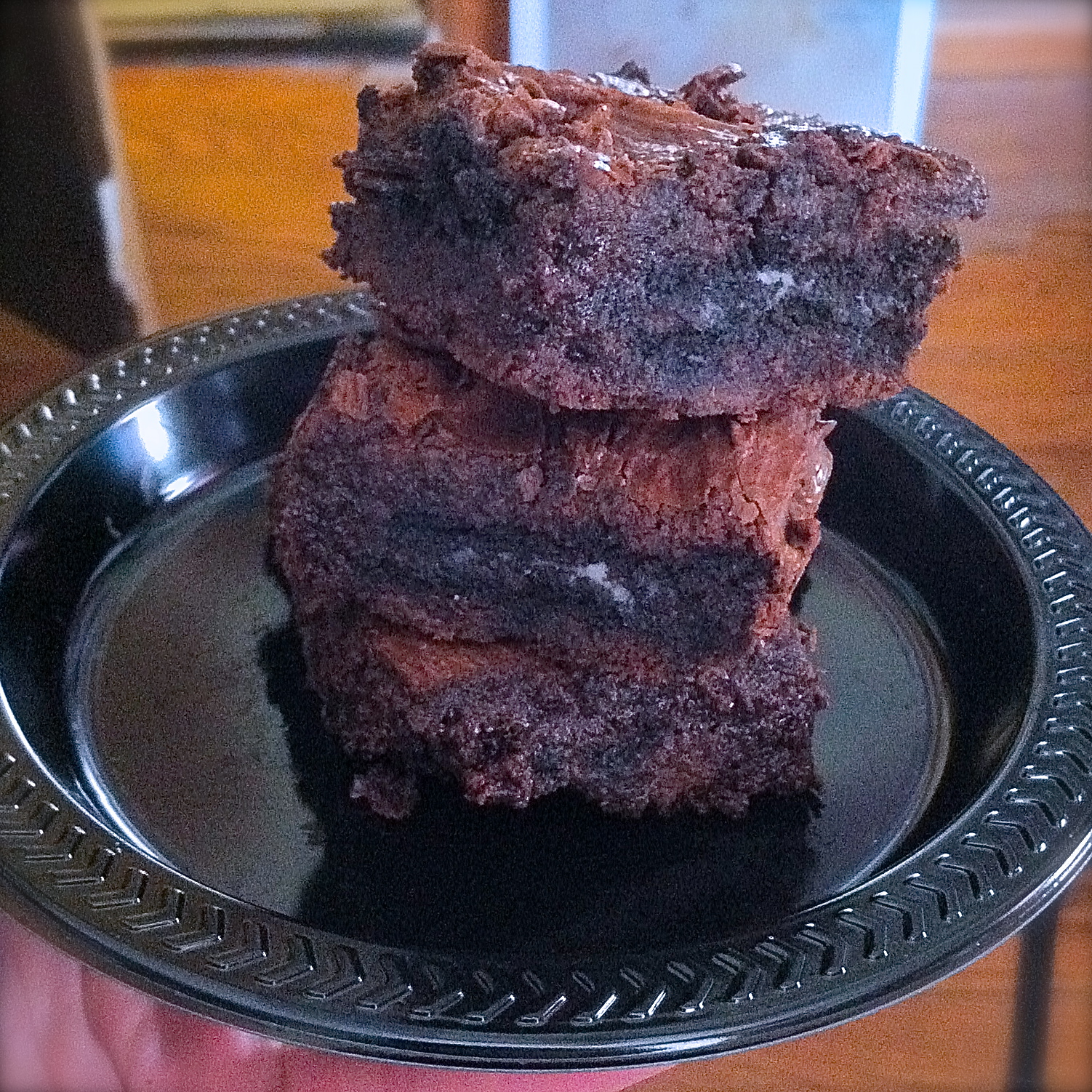 Oreo Stuffed Brownies-My favorite brownie recipe with twist!