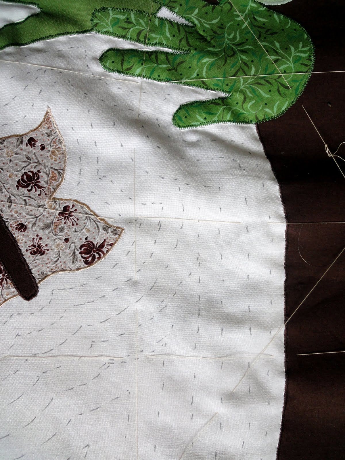 Poppy Fox: Baby Hand Print Quilt