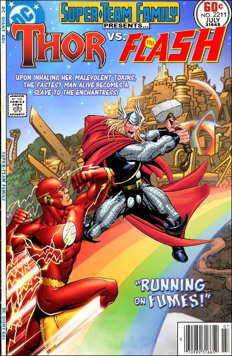 Super-Team Family: The Lost Issues!: Thor Vs. The Flash