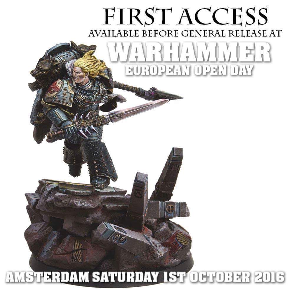 Leman Russ, Primarch of the Space Wolves has finally been revealed ...