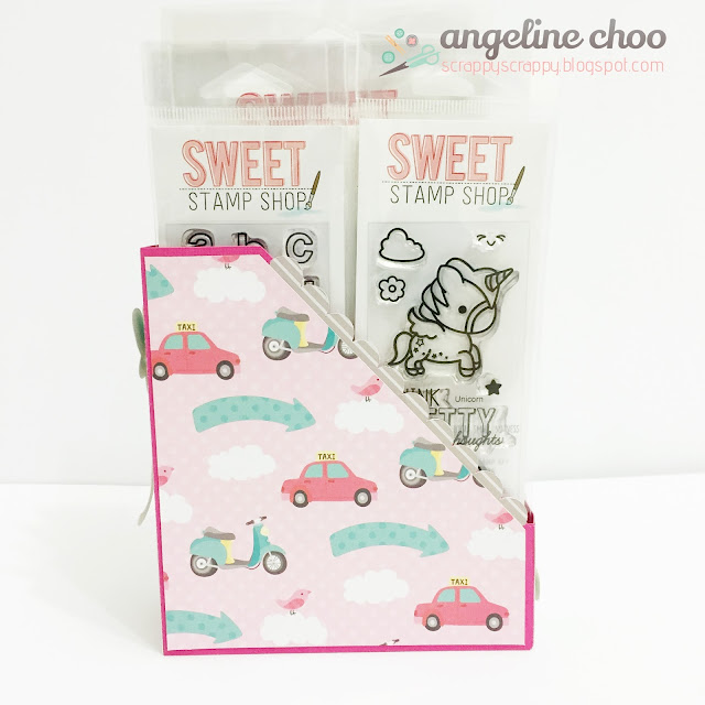 File Folder Box - stamp storage - Scrappy Scrappy