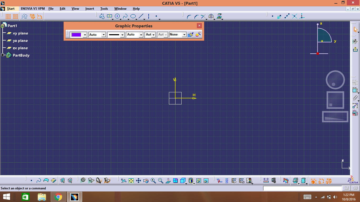 CATIA V5 tutorials sketcher#1 getting start catia sketcher.