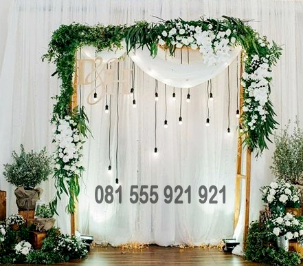 Dekor Akad Nikah Simple - Art Mas Jeck