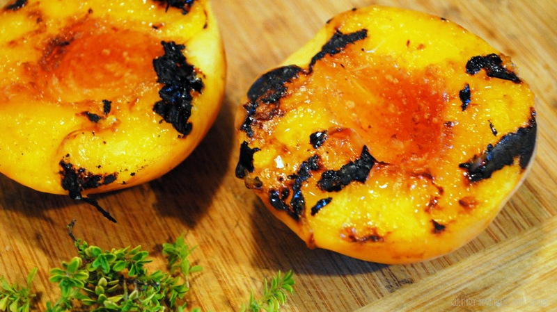 Grilled Peach Whiskey Smash + What Makes a Marriage #FoodieReads