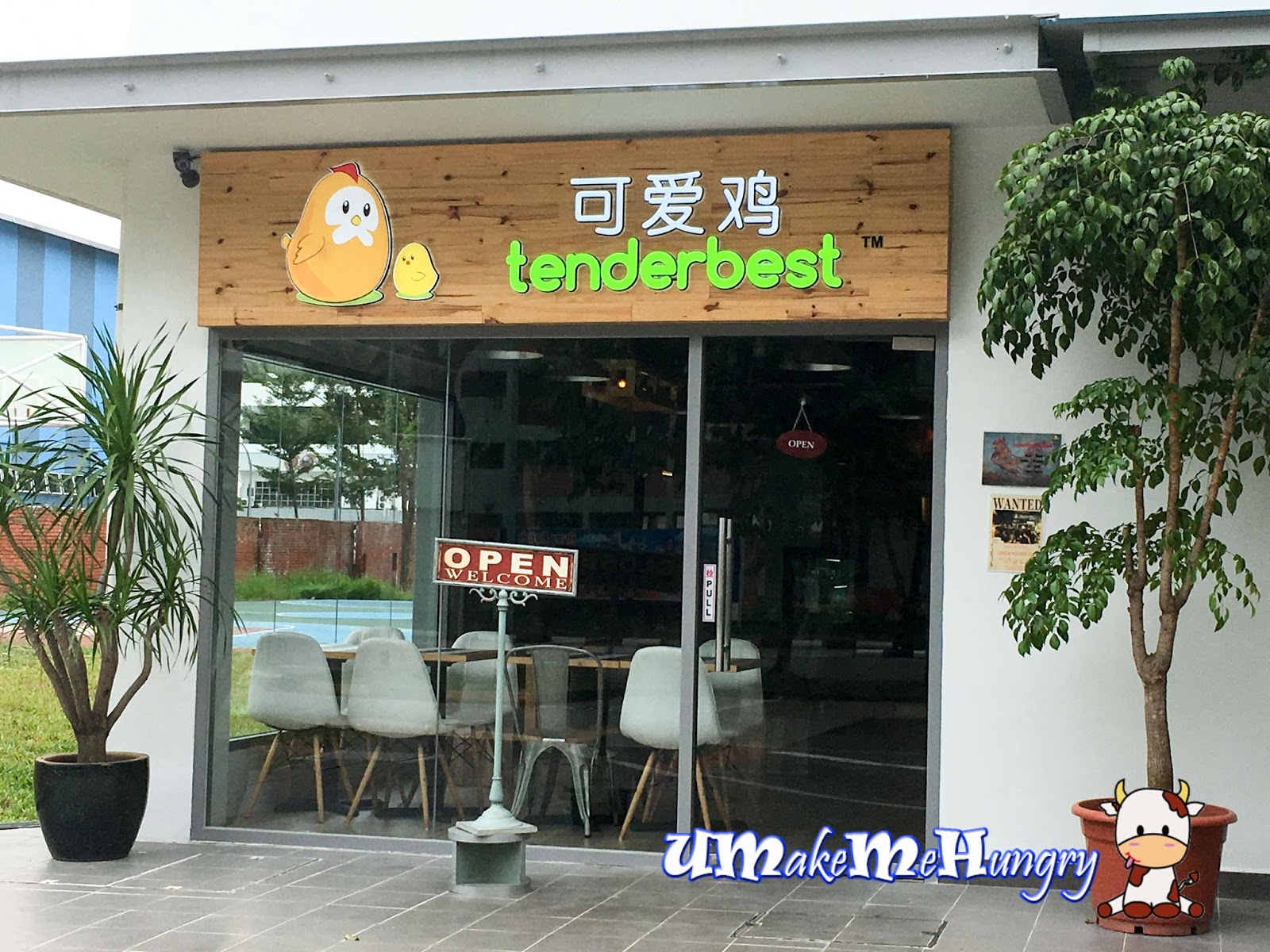 Interior is simple and semi industrial themes with basic furnishings.