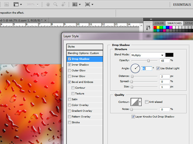 Creating Water Splash Effect using Photoshop | Agratitudesign Impression