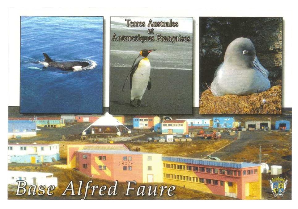 Postcards Journey: Taaf - Base Alfred Faure