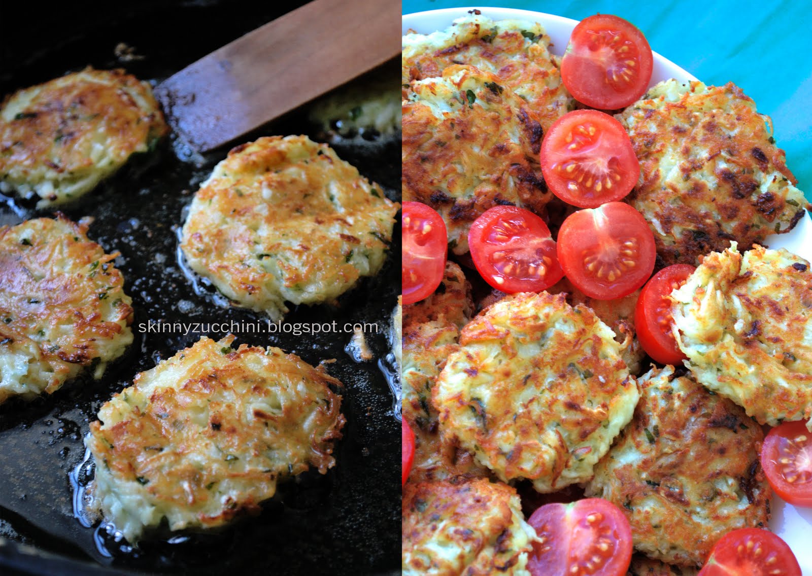 Skinny Zucchini: Seleriju plācenīši