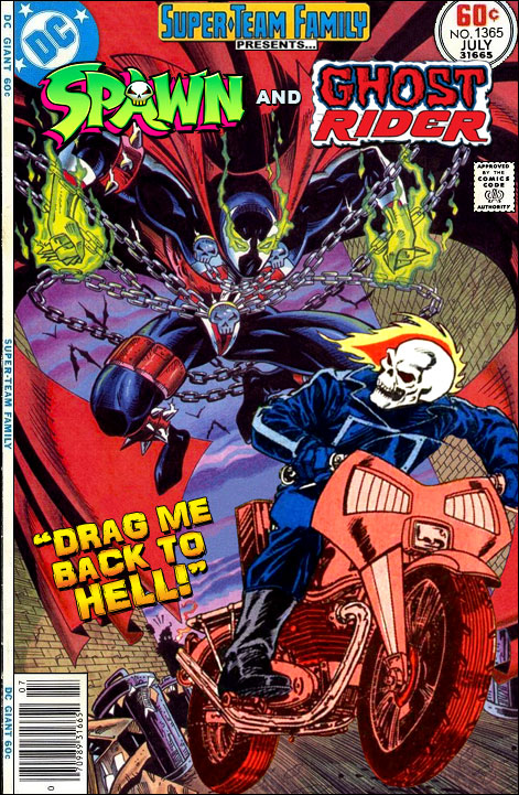 Super-Team Family: The Lost Issues!: Spawn and Ghost Rider