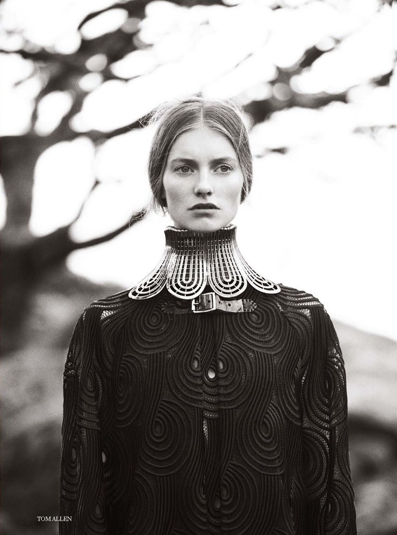 Iris van Berne in Harper's Bazaar UK September 2013 by Tom Allen