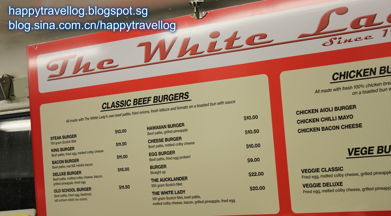 Happy Travel Log: The White Lady Food Truck