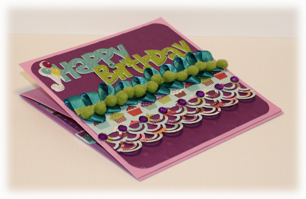 A Scraphappy Southernbelle: Happy Birthday Card