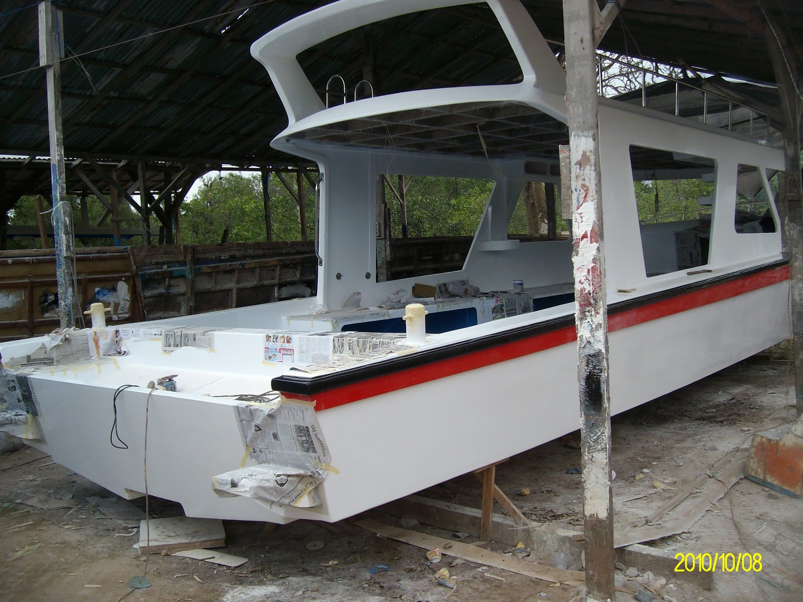 bali indah marine adventures: Fiber Boat Activity