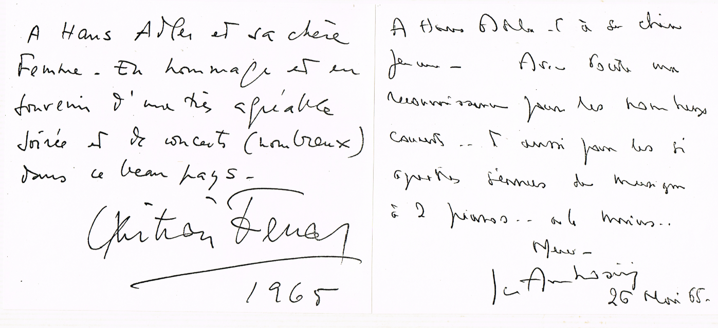 Celebrated musicians' concert tours of Southern Africa 1953 -1978 ...