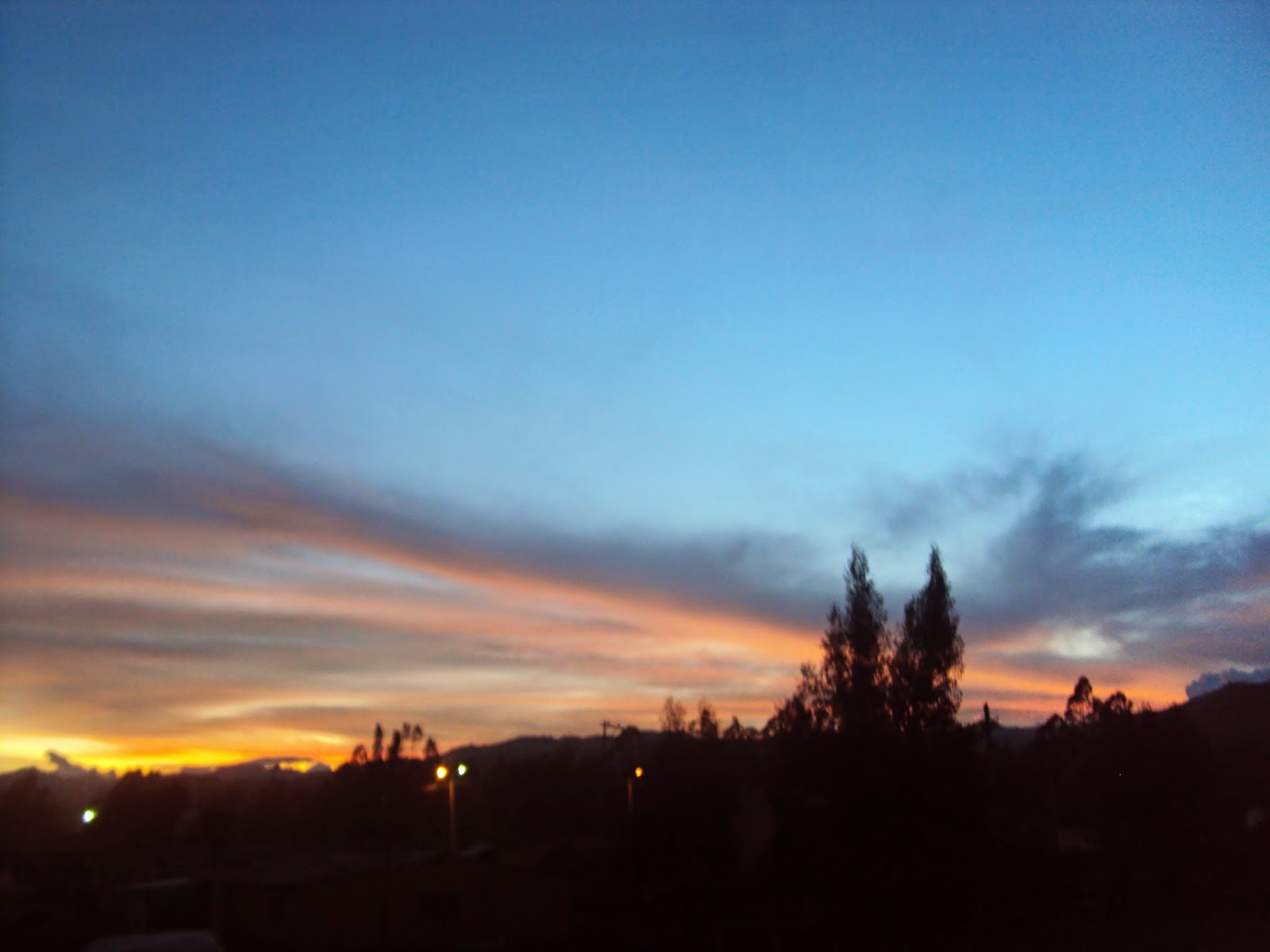 Colores del Atardecer