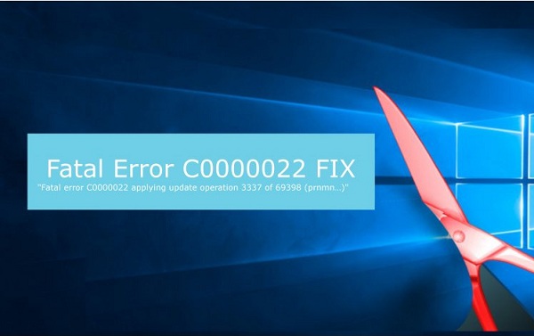 How to Troubleshoot Fatal Error Code C0000022 on Windows 10?