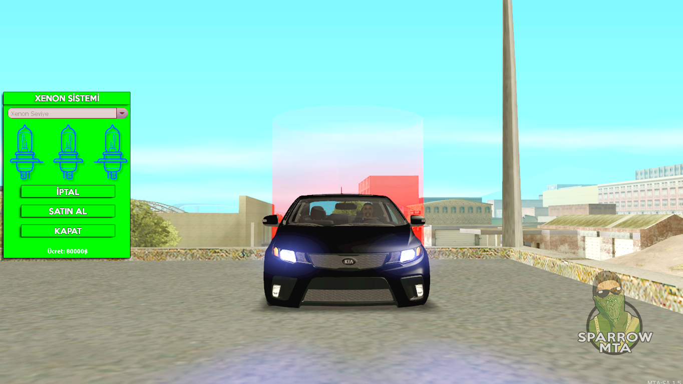 MTA SA Xenon Far Sistemi Script