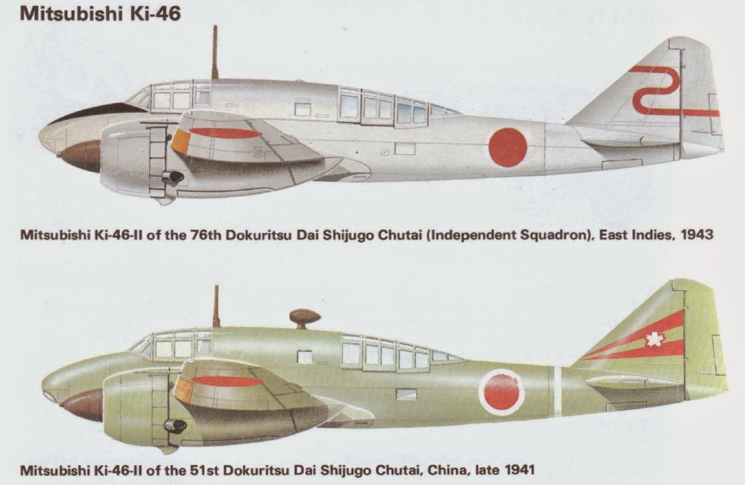 Japanese Aircraft of WWII: Mitsubishi Ki-46