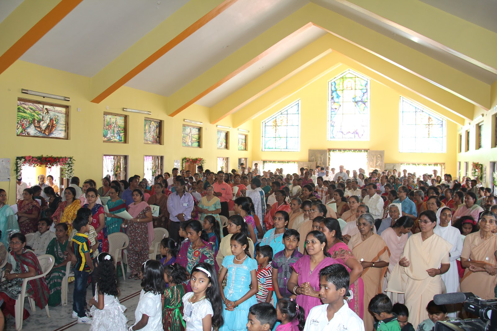 DEDICATION OF THE UMBERGAON SHRINE TO DIVINE MERCY ~ BBN SAMACHAR