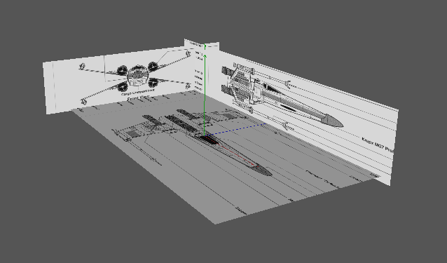 C4D: Blueprints and Modelling