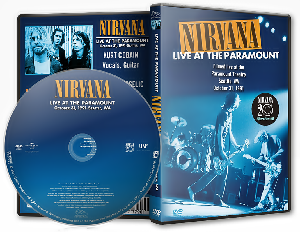 Nirvana: “Live at the Paramount”. - La Máquina⬇⬇⬇