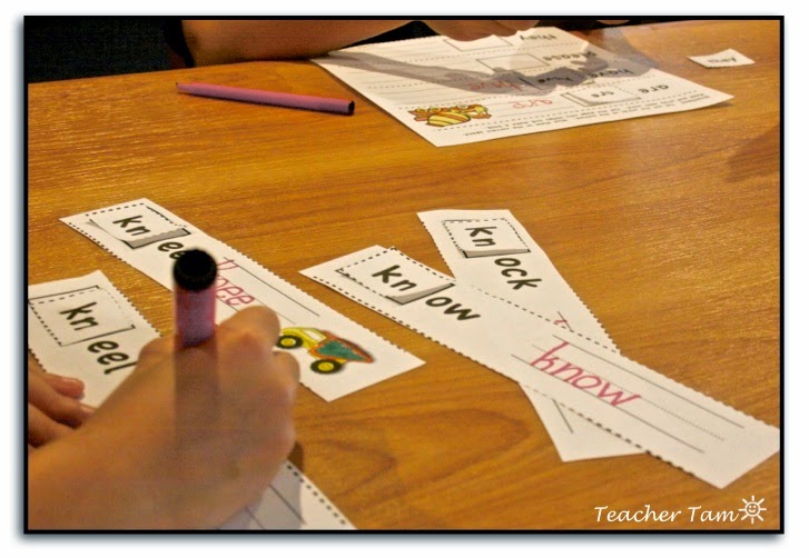 Teacher Tam's Educational Adventures: Word Work Pack for Kindergarten ...
