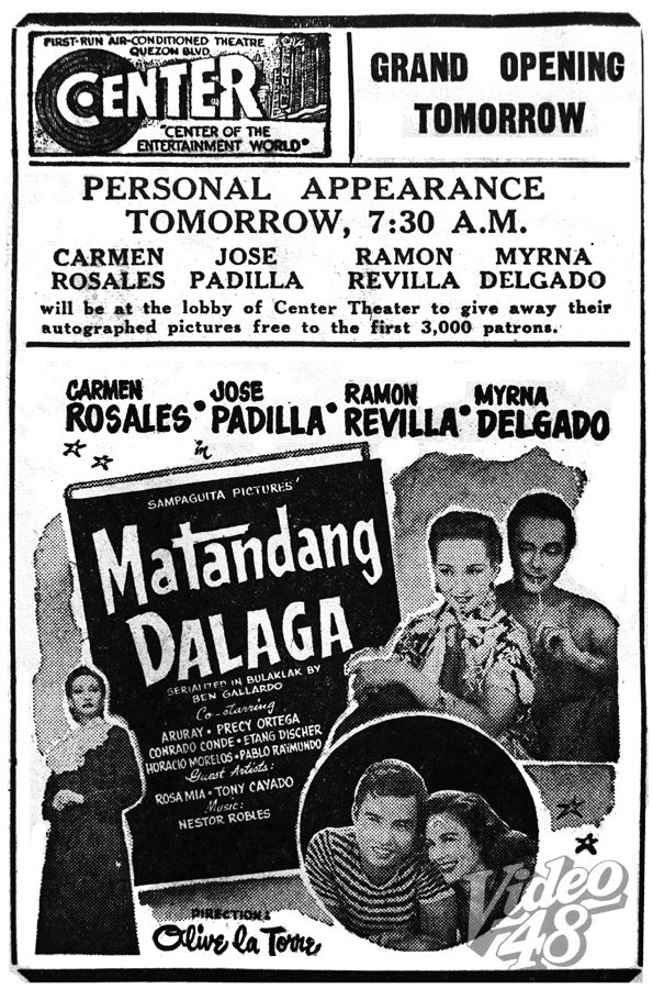 Video 48: THE FIFTIES # 199: CARMEN ROSALES, JOSE PADILLA, JR., RAMON ...