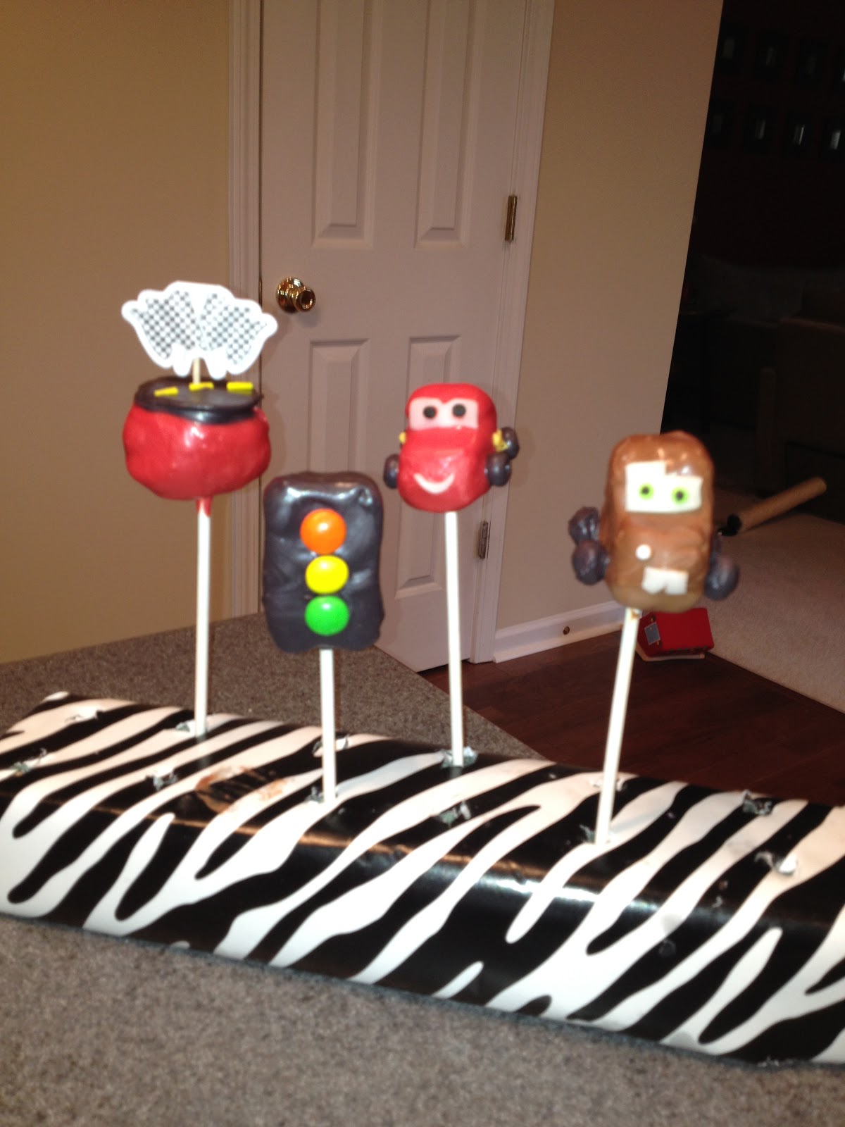 Cakes & Creations by Angela: Cars Themed Cake Pops