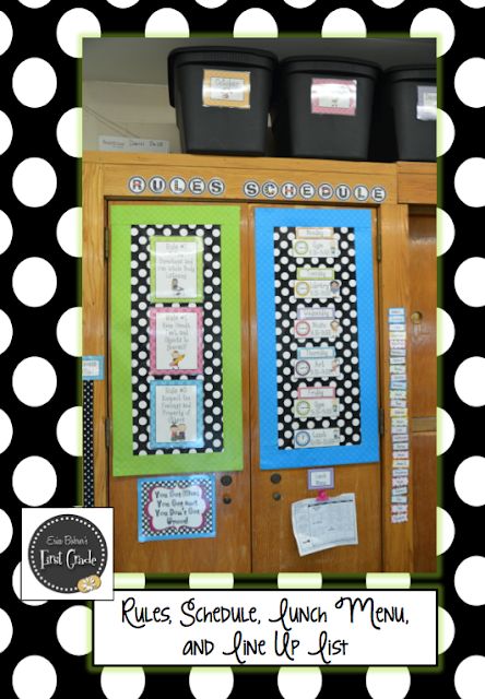 Photos of My First Grade Classroom