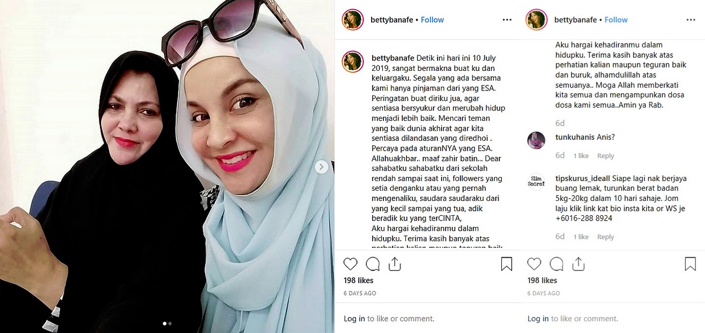 MYARTIS.COM | MYARTIS | MY | ARTIS: BETTY BANAFE DEDAH BERCERAI DENGAN ...