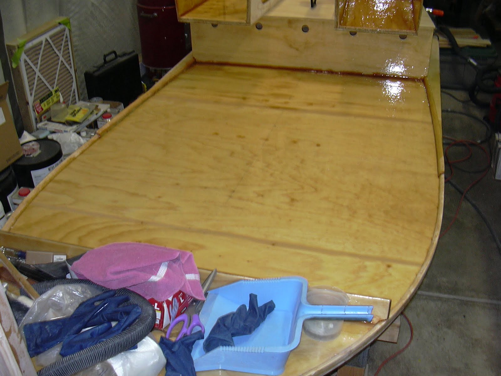 Todd's Mini-Tug Boat Building Journal: Rear Seat Top Cut; Front Seat ...