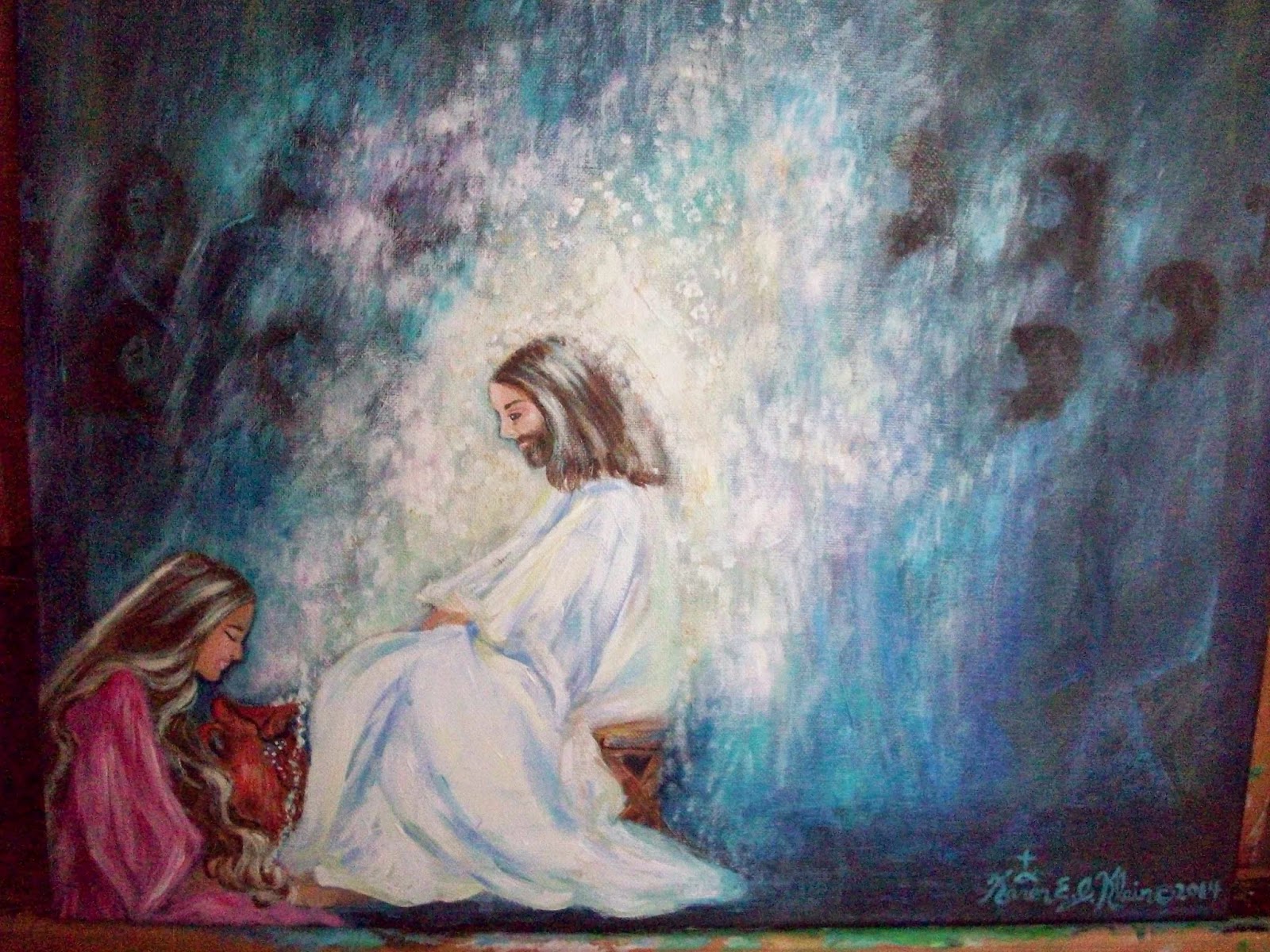 Prayers and Paintings: John Chapter 12