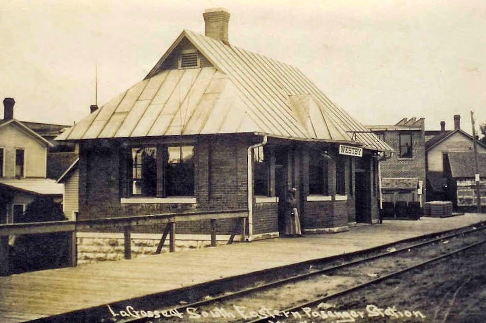 Westby, Wisconsin Remembered: La Crosse and Southeastern Railway