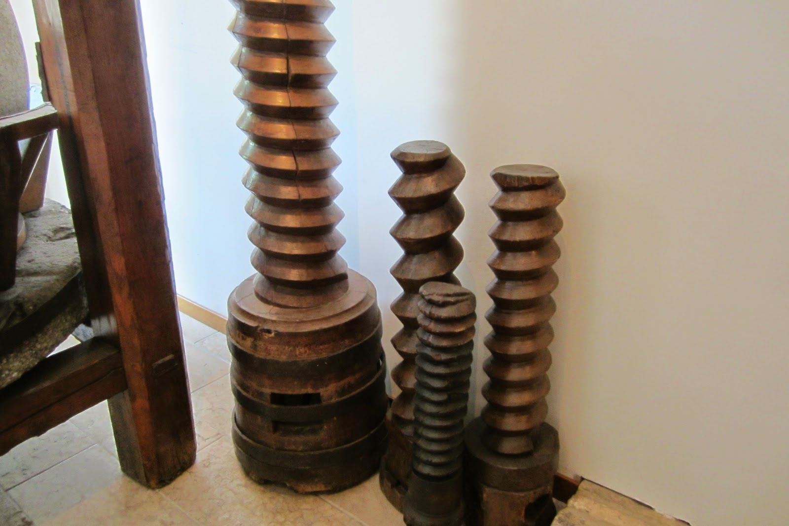 David Barron Furniture: Massive Wooden Screws