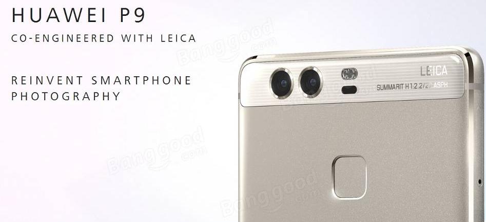 Huawei P9 EVA-DL00 5.2 Inch 3GB RAM 32GB ROM HUAWEI Kirin 955 Octa core ...