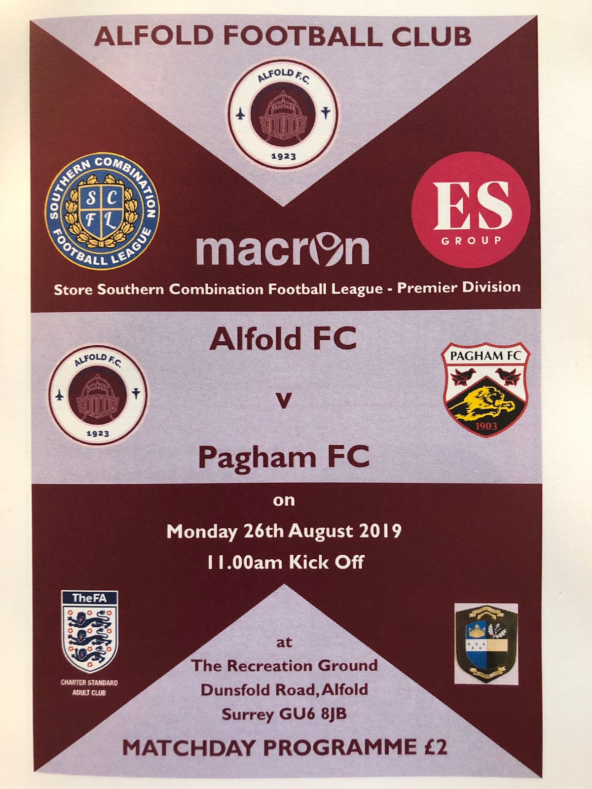 The Wycombe Wanderer: Alfold - The Recreation Ground