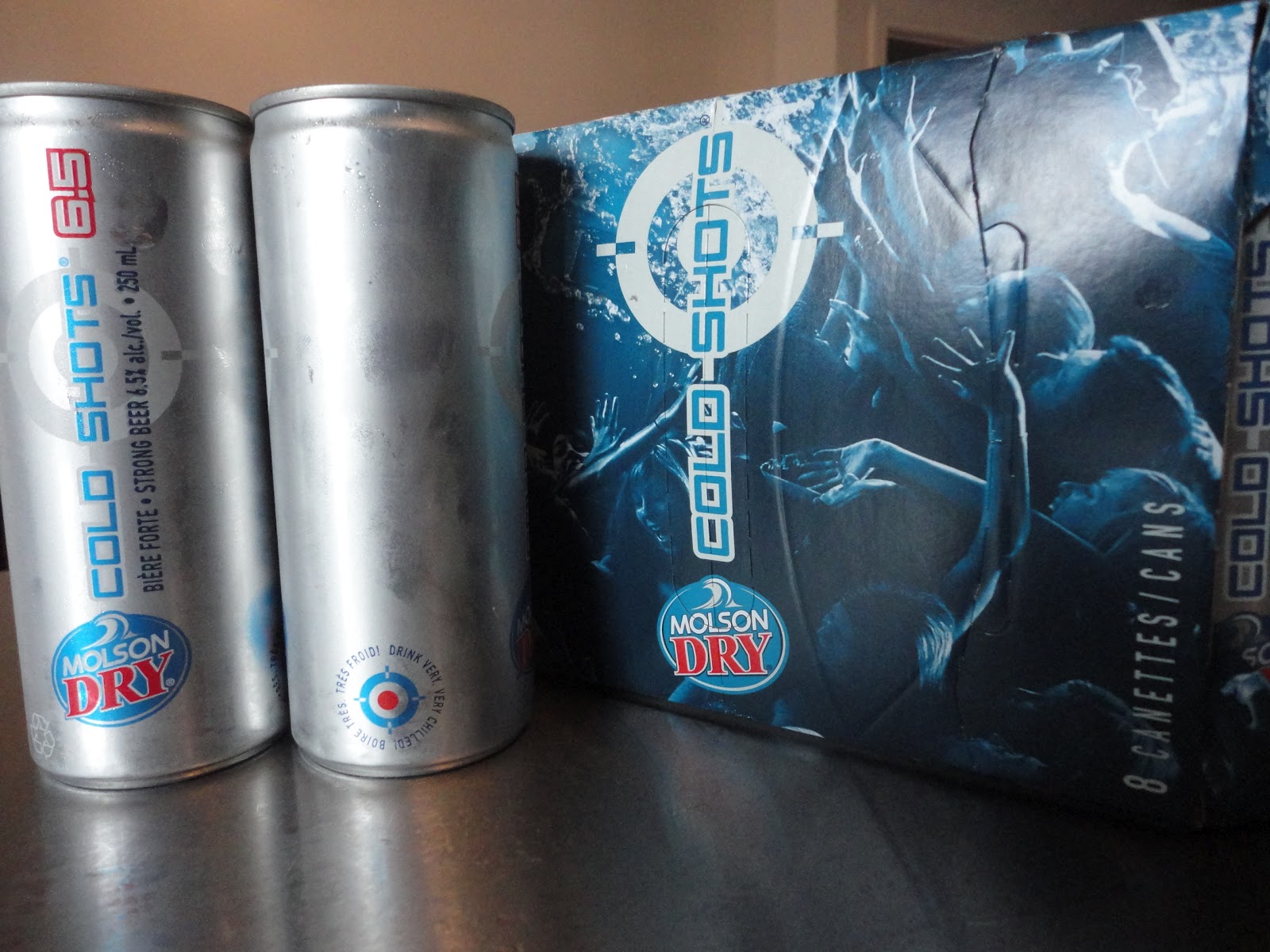 WILL AND SKILL: Molson Dry Cold Shot 6.5