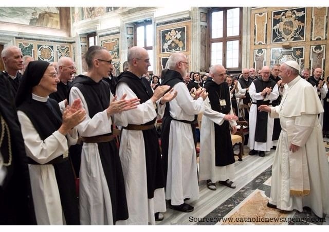 Pope to #Monastic Community "fraternal life in love is a sign that you ...