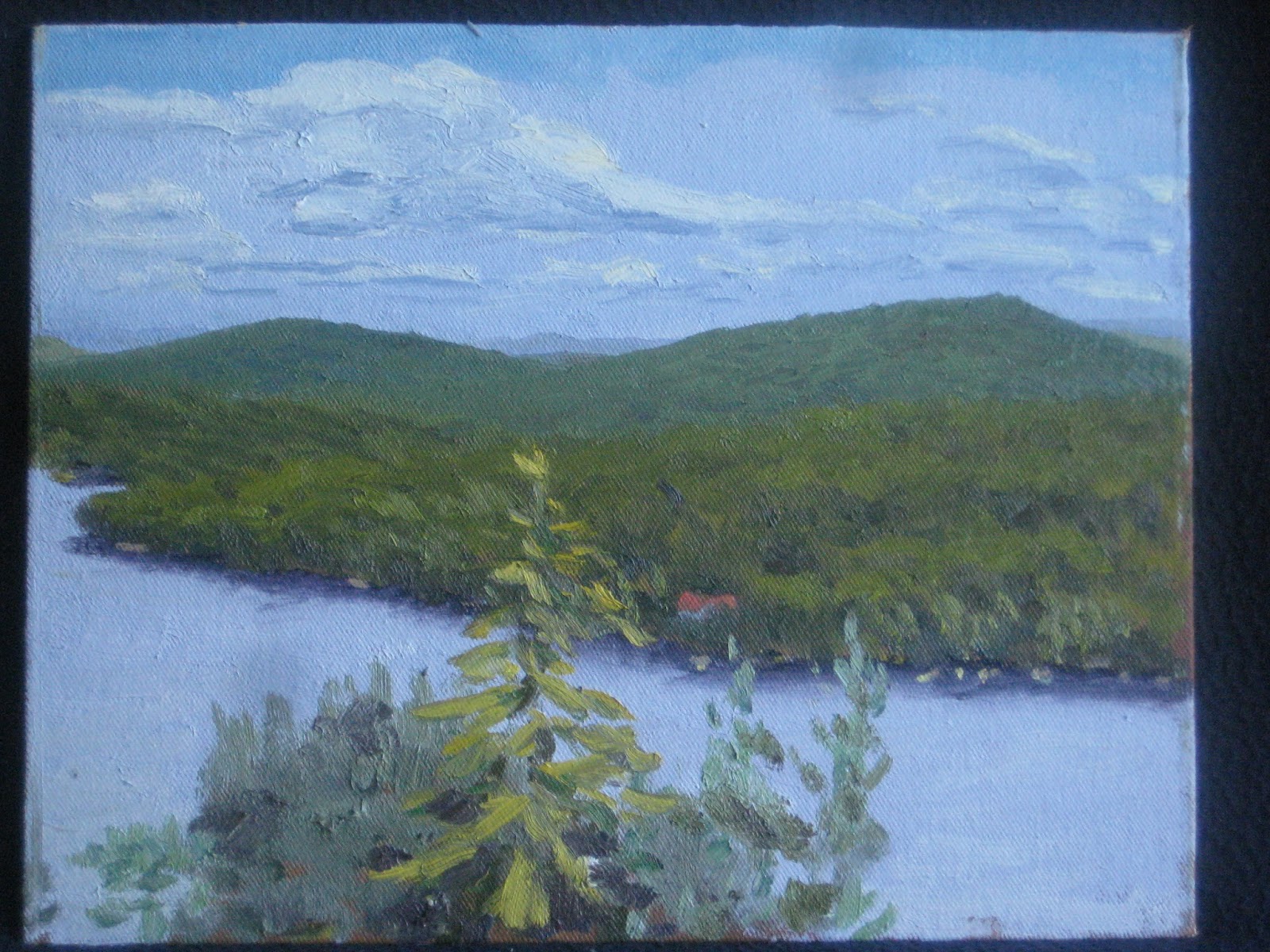 Matt Chinian Painting Blog: More finished July (Adirondack paintings)