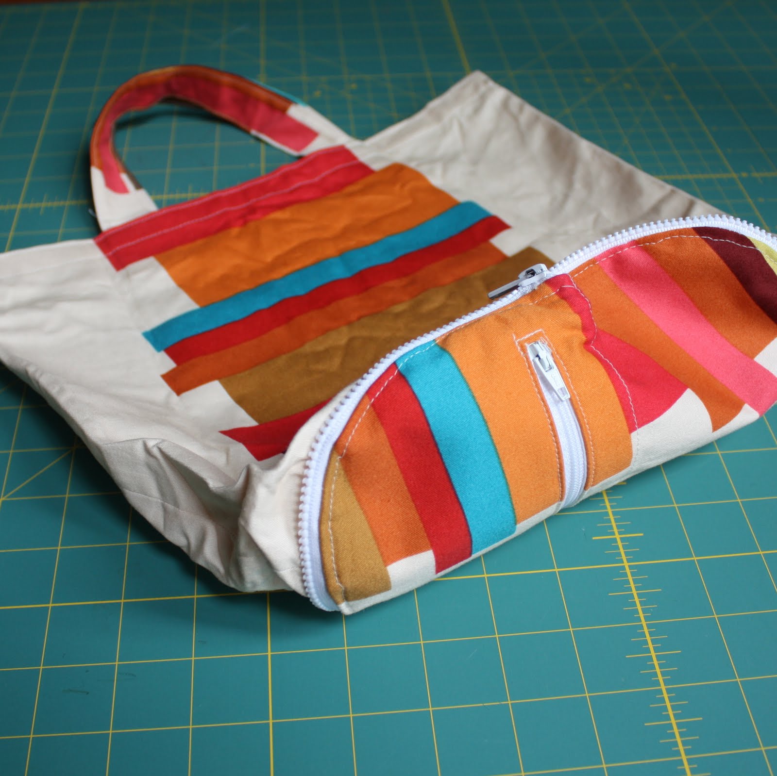 Nicole at Home: Gifted zip pouches