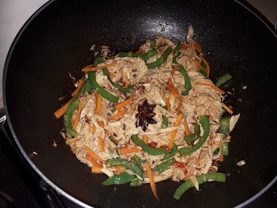 Cooking Pleasure: SPICY FRIED FRESH BEANCURD STICKS [FU CHOK]