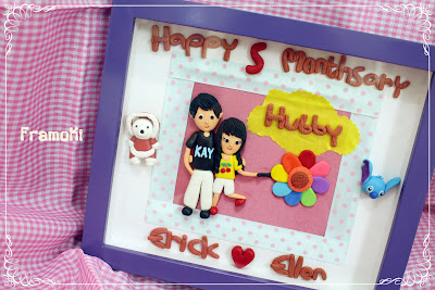 Miu Craft: Frame Happy Monthsary, Hubby