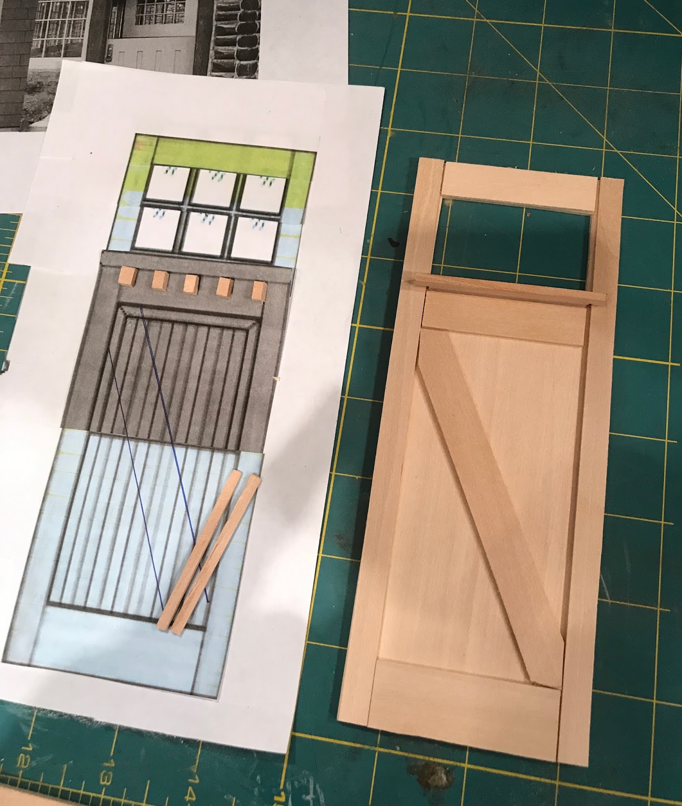 . Tulsa Tiny Stuff : Cozy Cabin Front Door