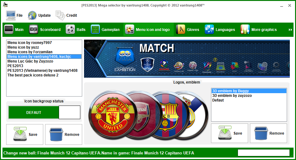 PES 2009 Update 1.4 No-DVD Crack By Zioborgo [www.pes-patch.com] Game