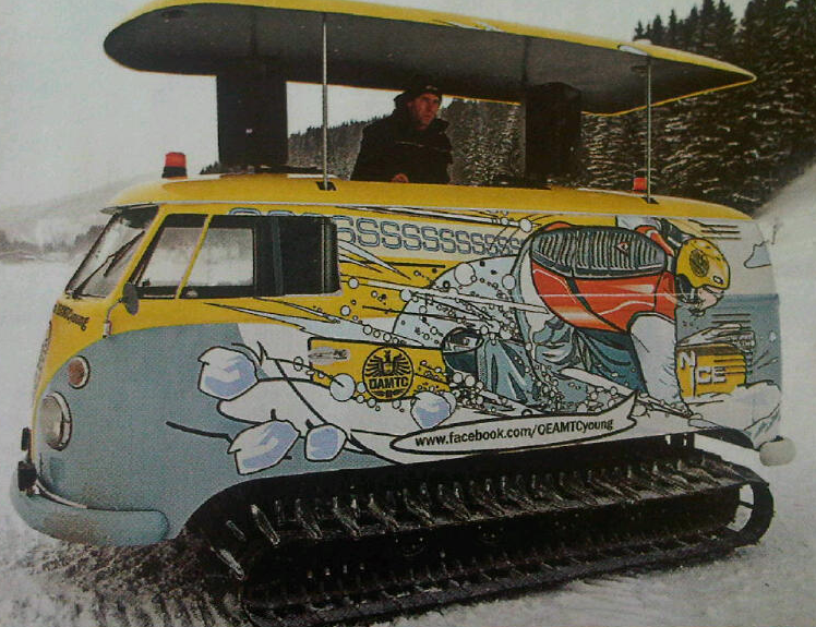 Bart´s 57´: 1966 AUSTRIAN SNOW BUS inside hot VWs Magazin