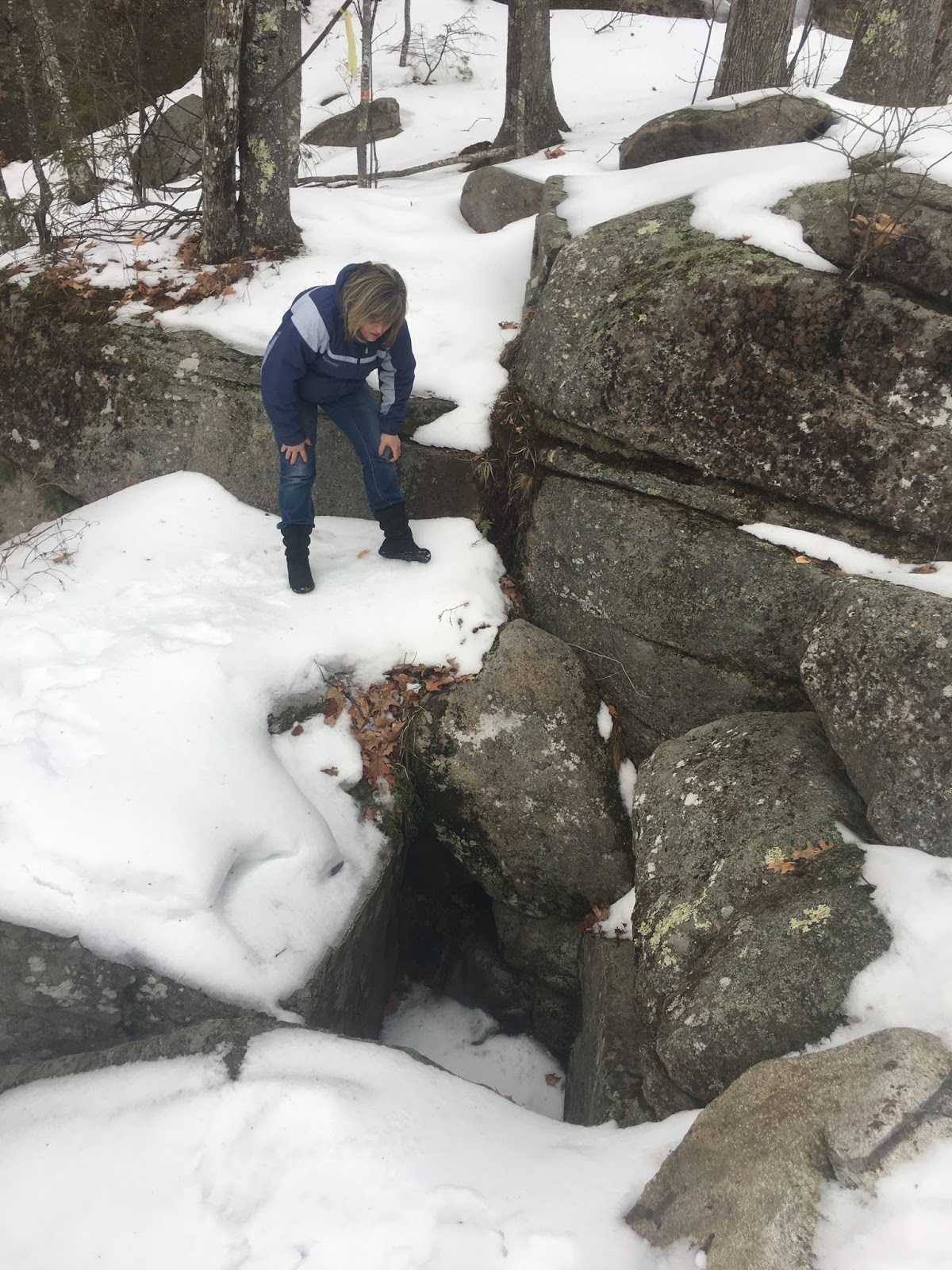 Rondinones' Adventures: Devil's Den Cave in New Durham