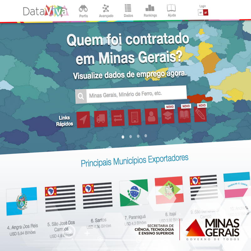 Nova Versão do DataViva será lançada na UFMG