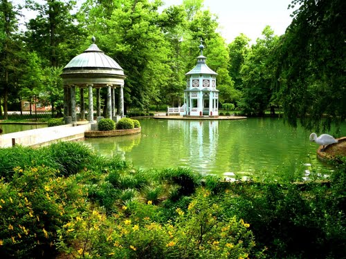 Marzua: Jardín inglés