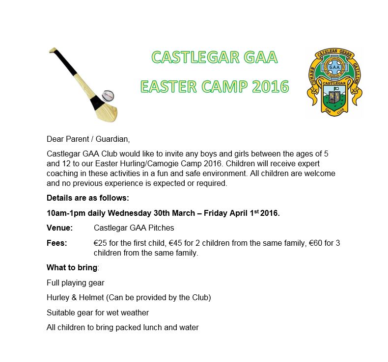 Castlegar GAA Club 2